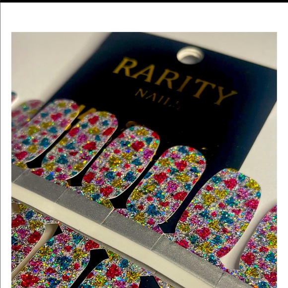 Rarity | Makeup | Rarity Nail Strips Hearty Har Har | Poshmark